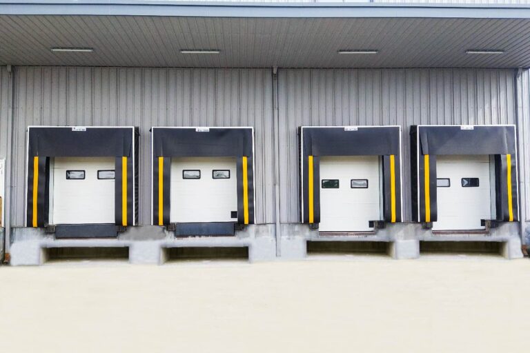Warehouse dock doors: all-round guide frame - High Speed Door-SEPPES