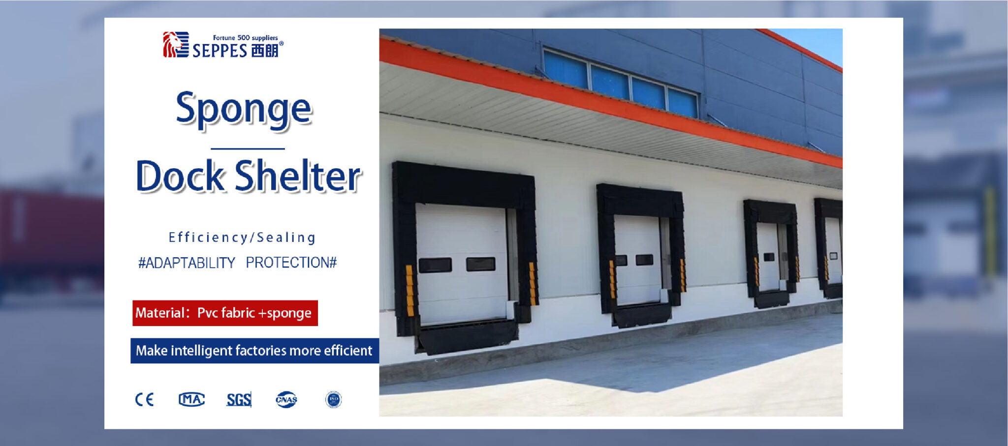 SEPPES: Sponge Dock Shelter | Dock Shelter Supplier