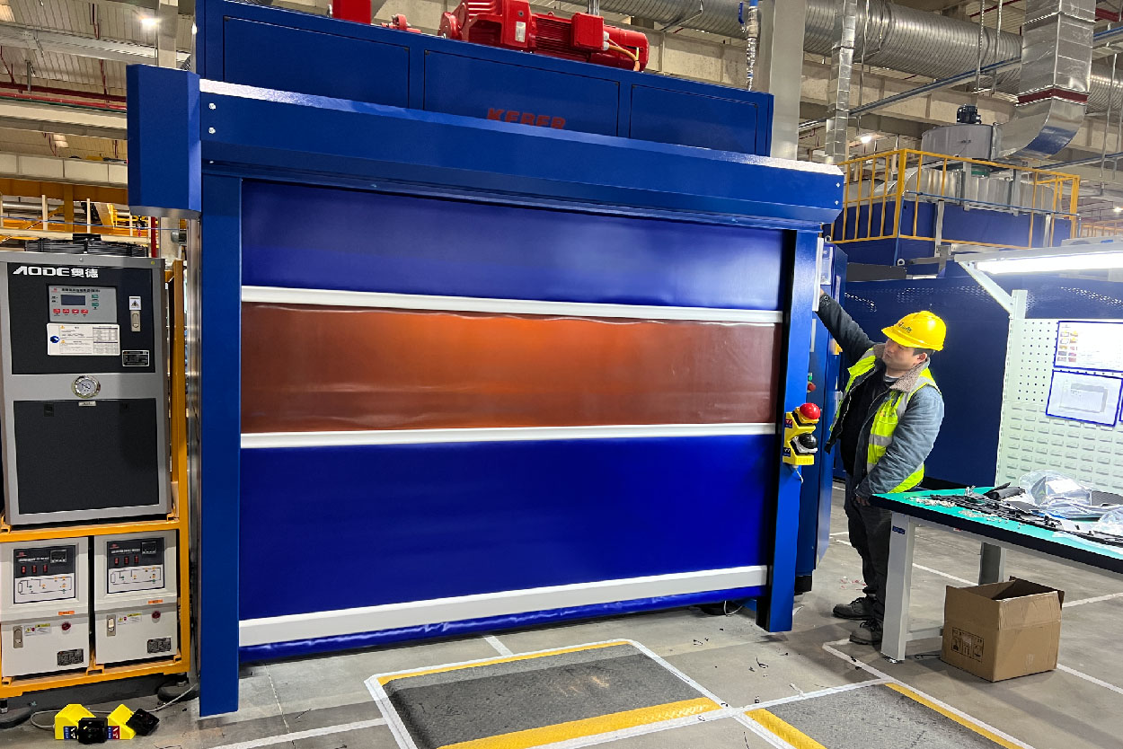 Quick Roll Up Door - High Speed Door-SEPPES