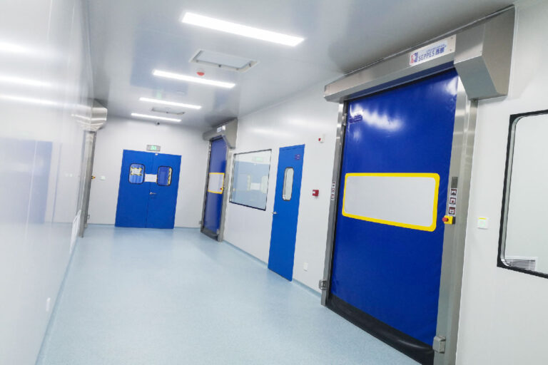Cleanroom Roll Up Door - High Speed Door-SEPPES