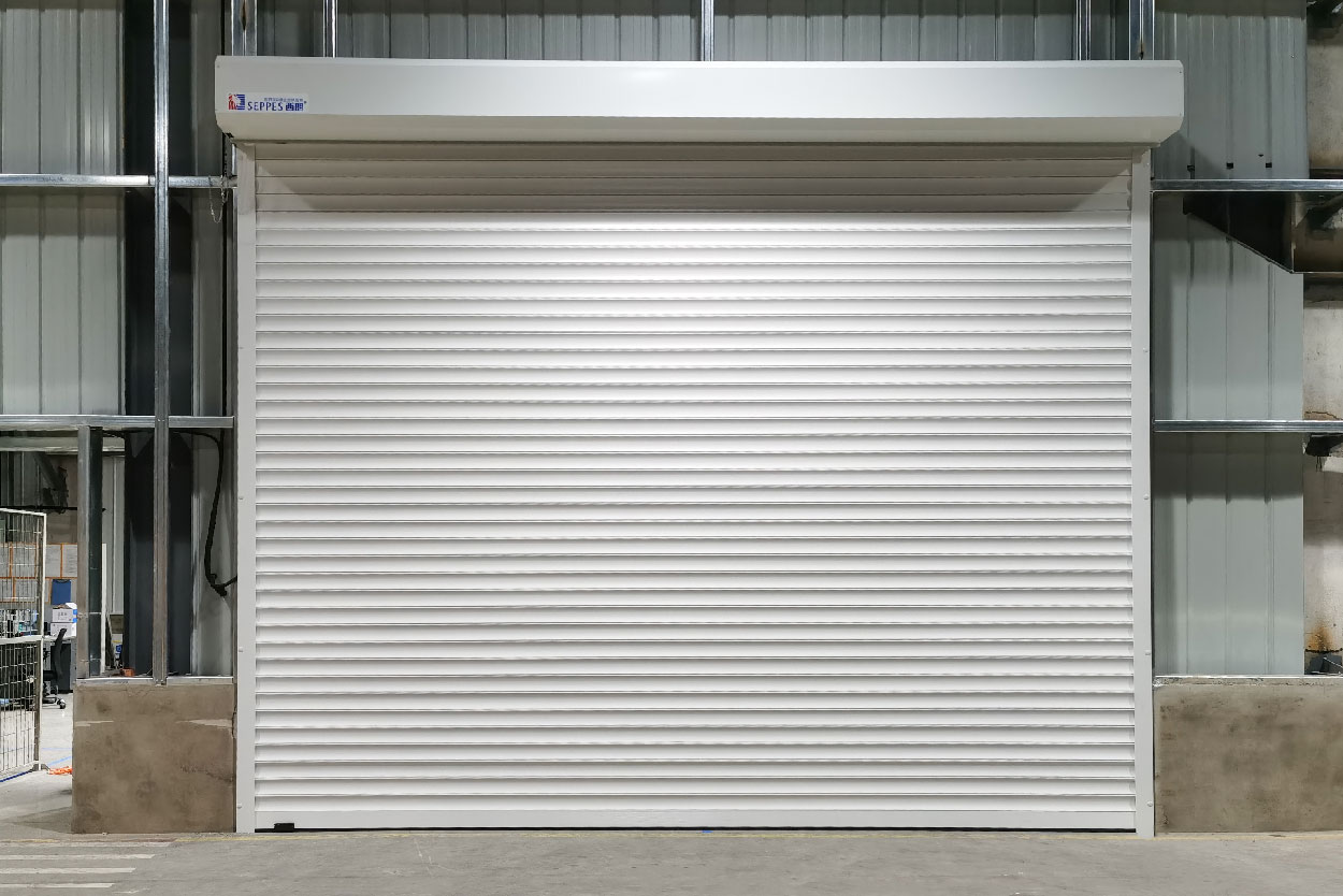 Roll Up Fire Door - High Speed Door-SEPPES