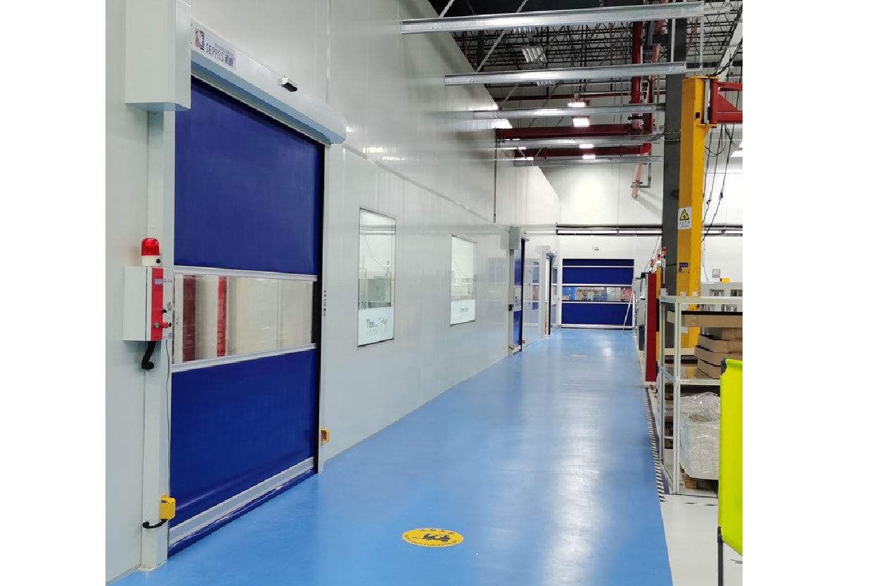 Interior High Speed Rubber Door - High Speed Door-SEPPES